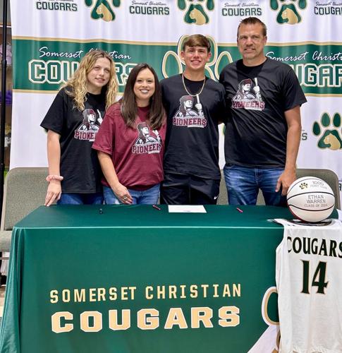 Ethan Warren signs with Campbellsville University-Harrodsburg | Sports ...