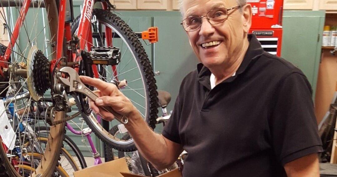 Retiree changing lives one repaired, donated bike at a time