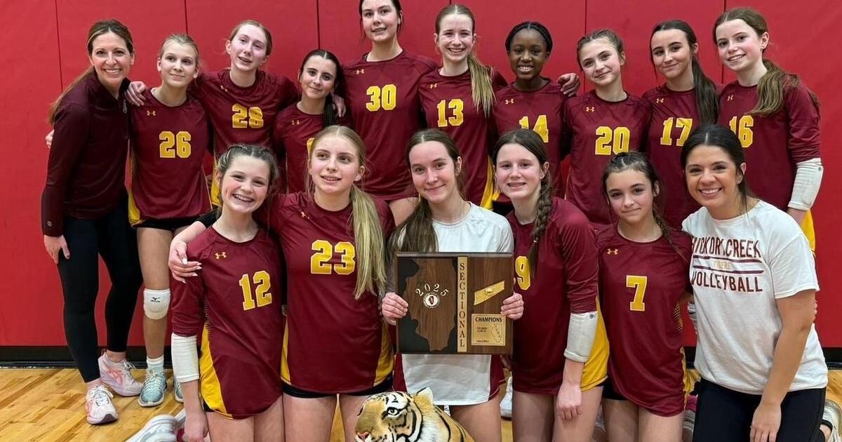 Hickory Creek 7th, 8th graders frab state volleyball titles