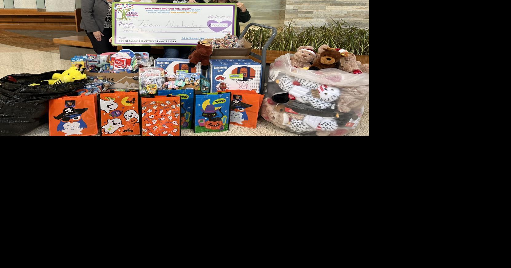 100+ Women Who Care donation helps Team Nicholas