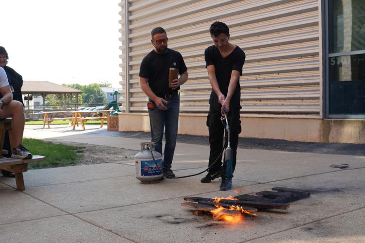 Japanese wood charring technique sparks creativity at Andrew