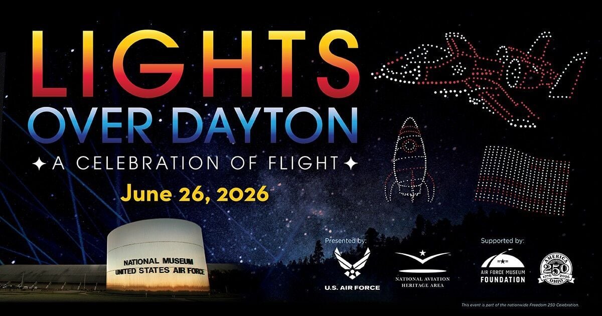 Skies over Dayton to light up with june 26 drone show | Events & Things ...