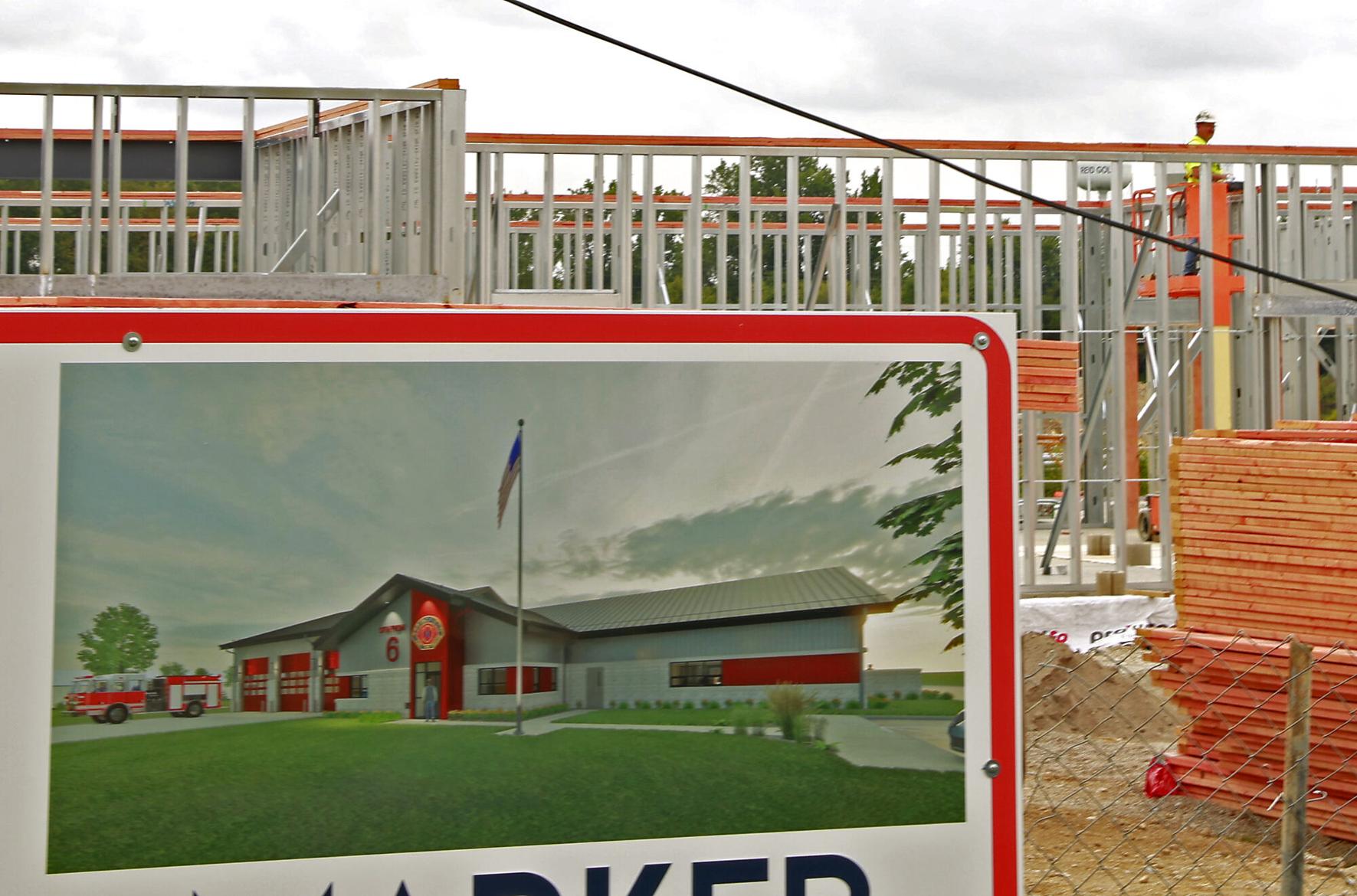 Work on new Springfield fire station progressing faster than expected ...