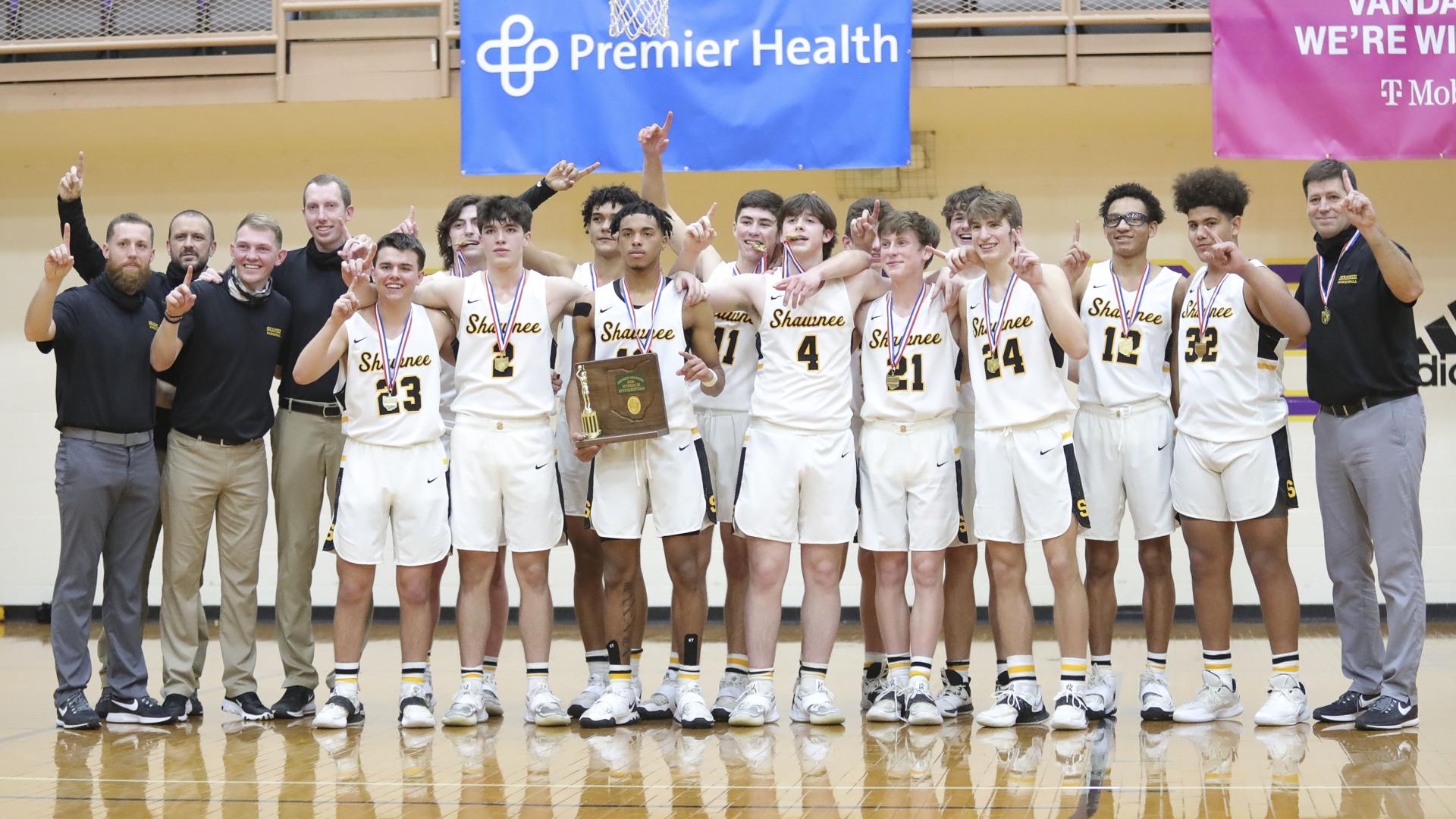 ‘A great team win’ -- Shawnee boys basketball rallies to win first ...