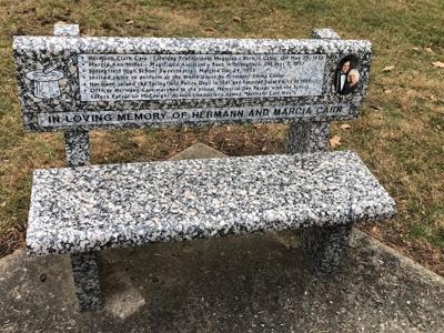 Springfield magician, his assistant wife honored through memorial bench ...