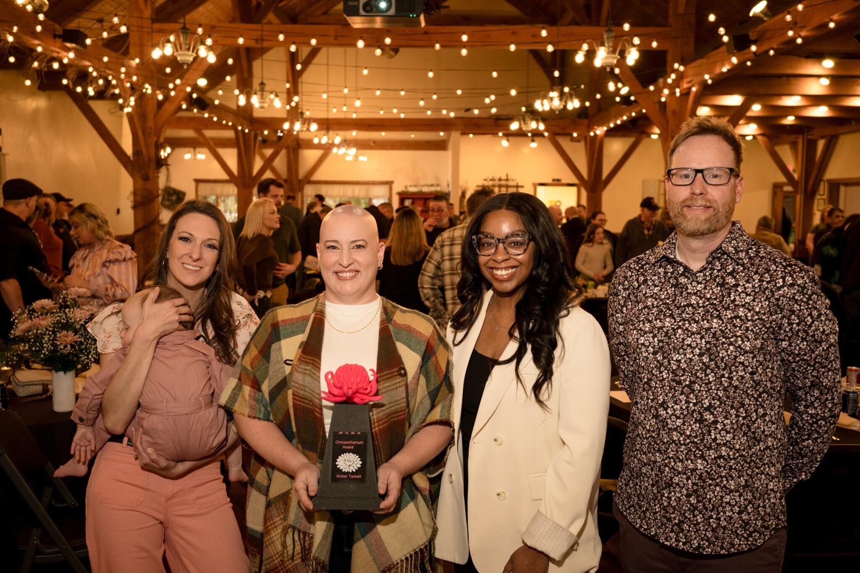 Amber Tackett named caregiver of the year for her work | Local ...