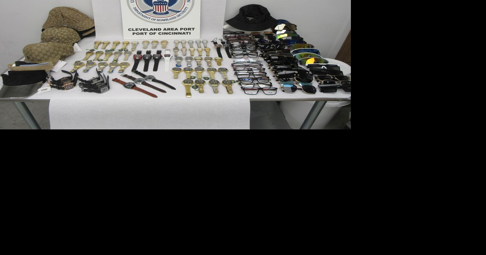 Border patrol seizes more than 100 counterfeit fashion accessories in ...