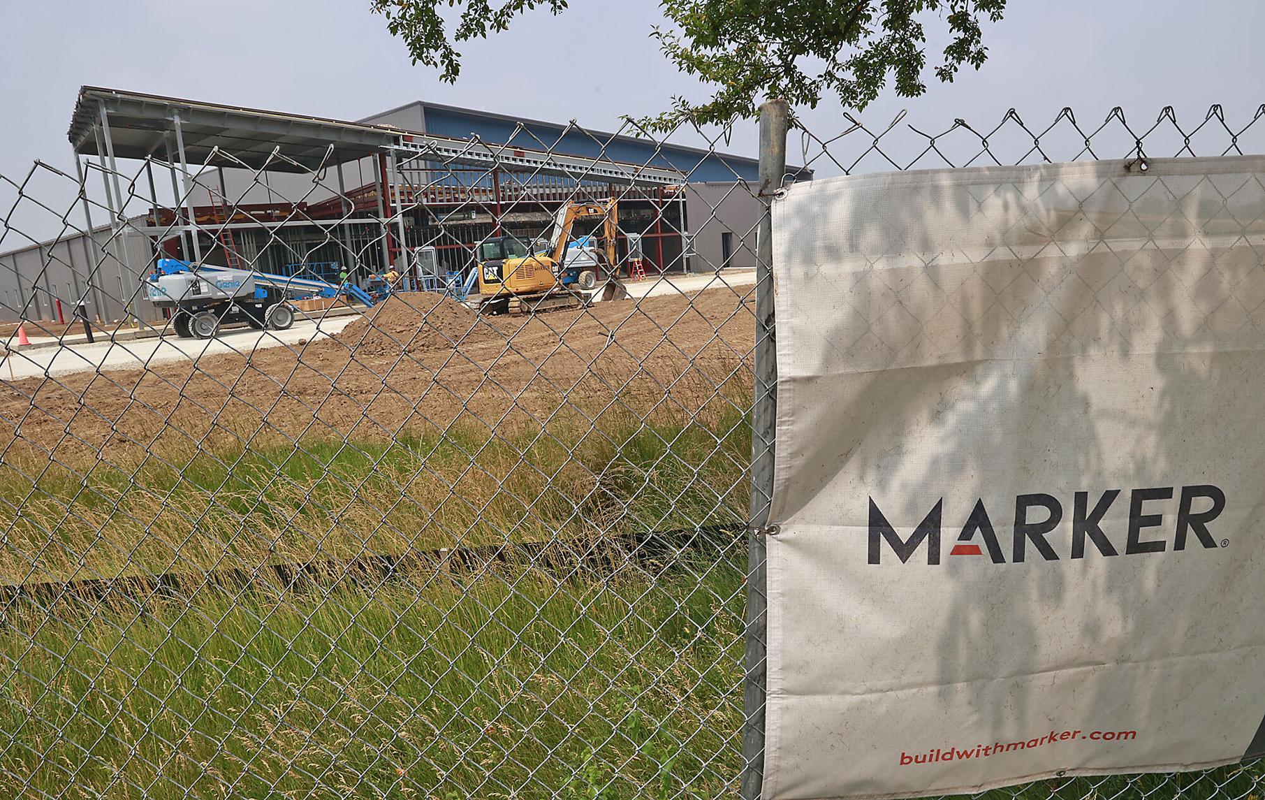 Marker Inc. construction company is building 7 Springfield projects ...