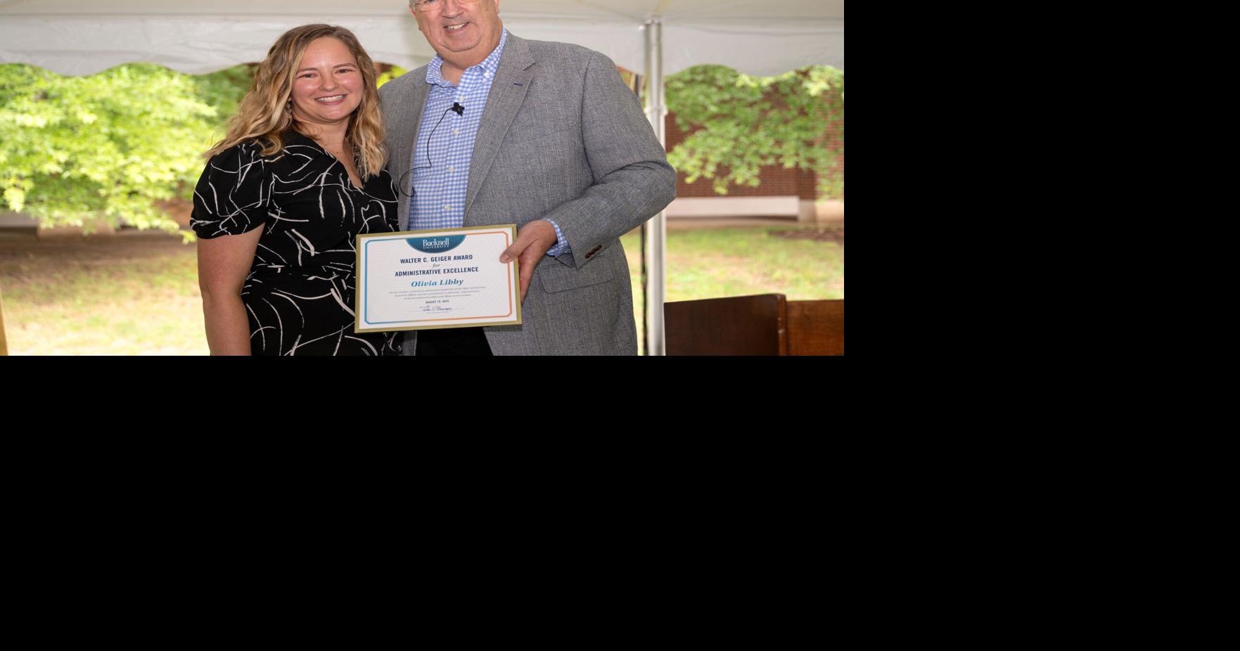 Bucknell staff honored for service | Local News | standard-journal.com