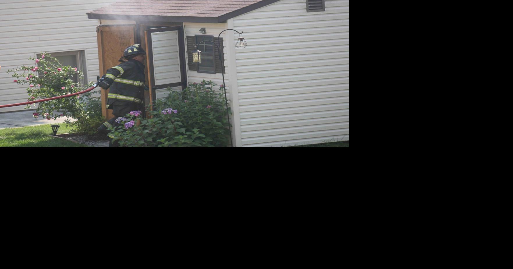 Shed fire quickly doused | Local News | standard-journal.com