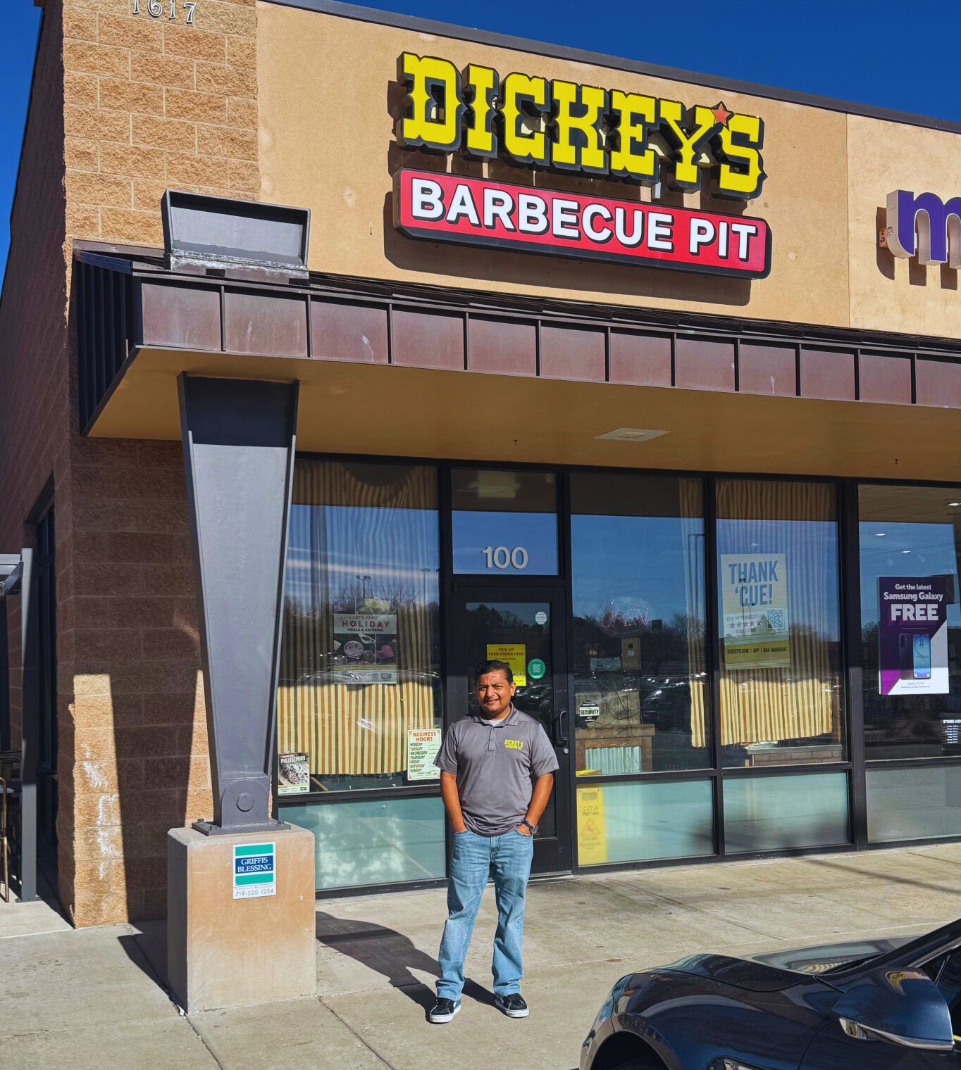 Neri Christian Heats Up Dickey’s Barbecue Pit in Pueblo, CO with Guest ...