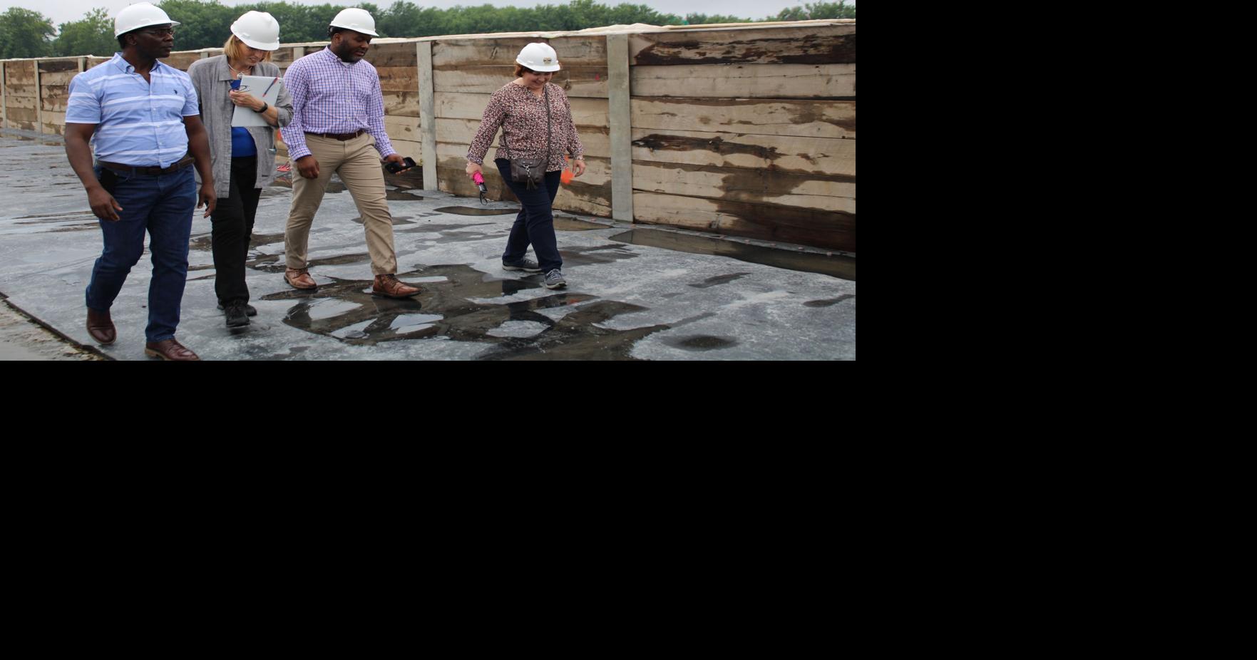 Bower dam repairs ahead of schedule | Local News | standard-journal.com