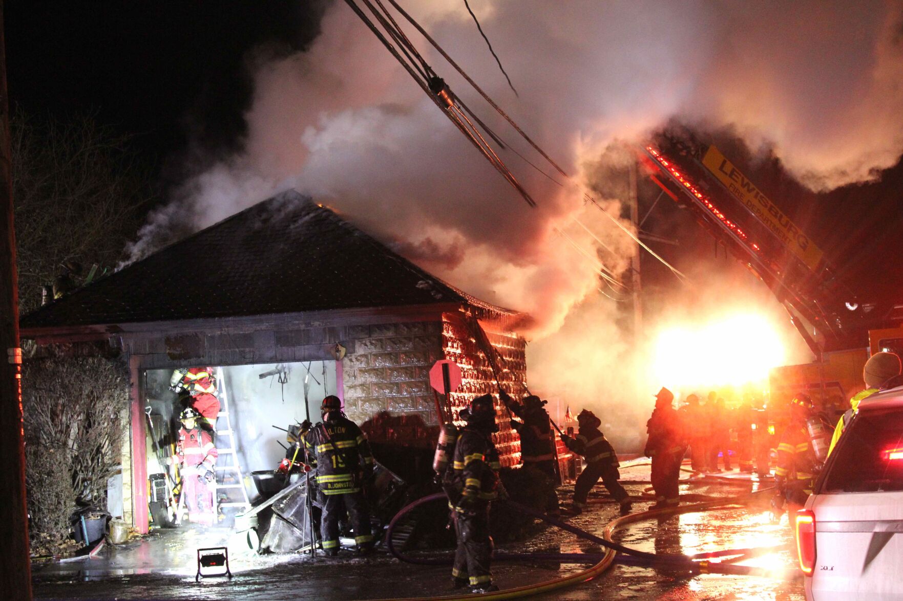 Flames strike Milton garage | Local News | standard-journal.com
