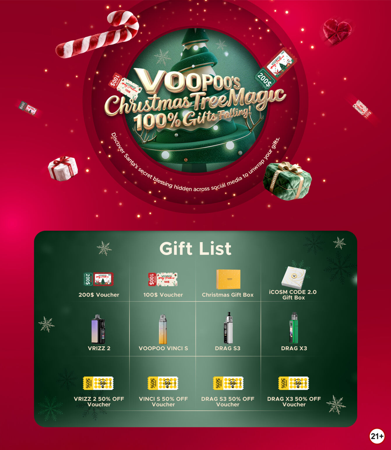 Join the Hunt: Unlock VOOPOO’s Secret Santa Gifts This Holiday ...