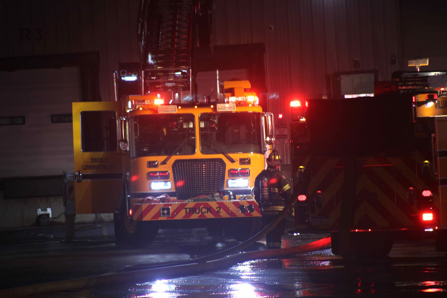Two-alarm fire draws responders to Playworld | Local News | standard ...