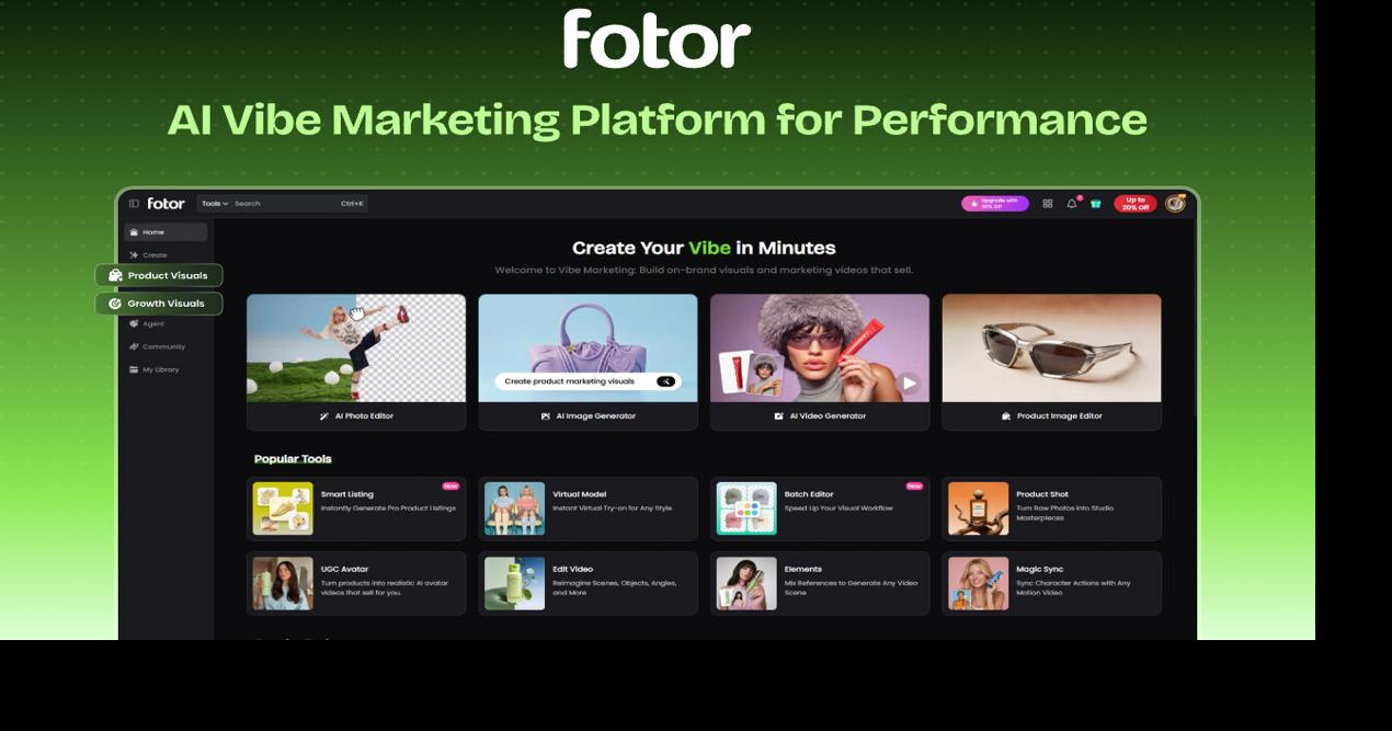 Fotor's AI Vibe Marketing Platform: Powering the Complete Visual ...