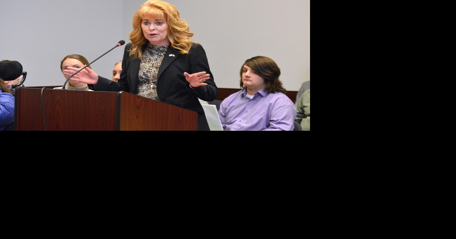 Stacy Garrity presents proclamations to CSIU, Northumberland County ...