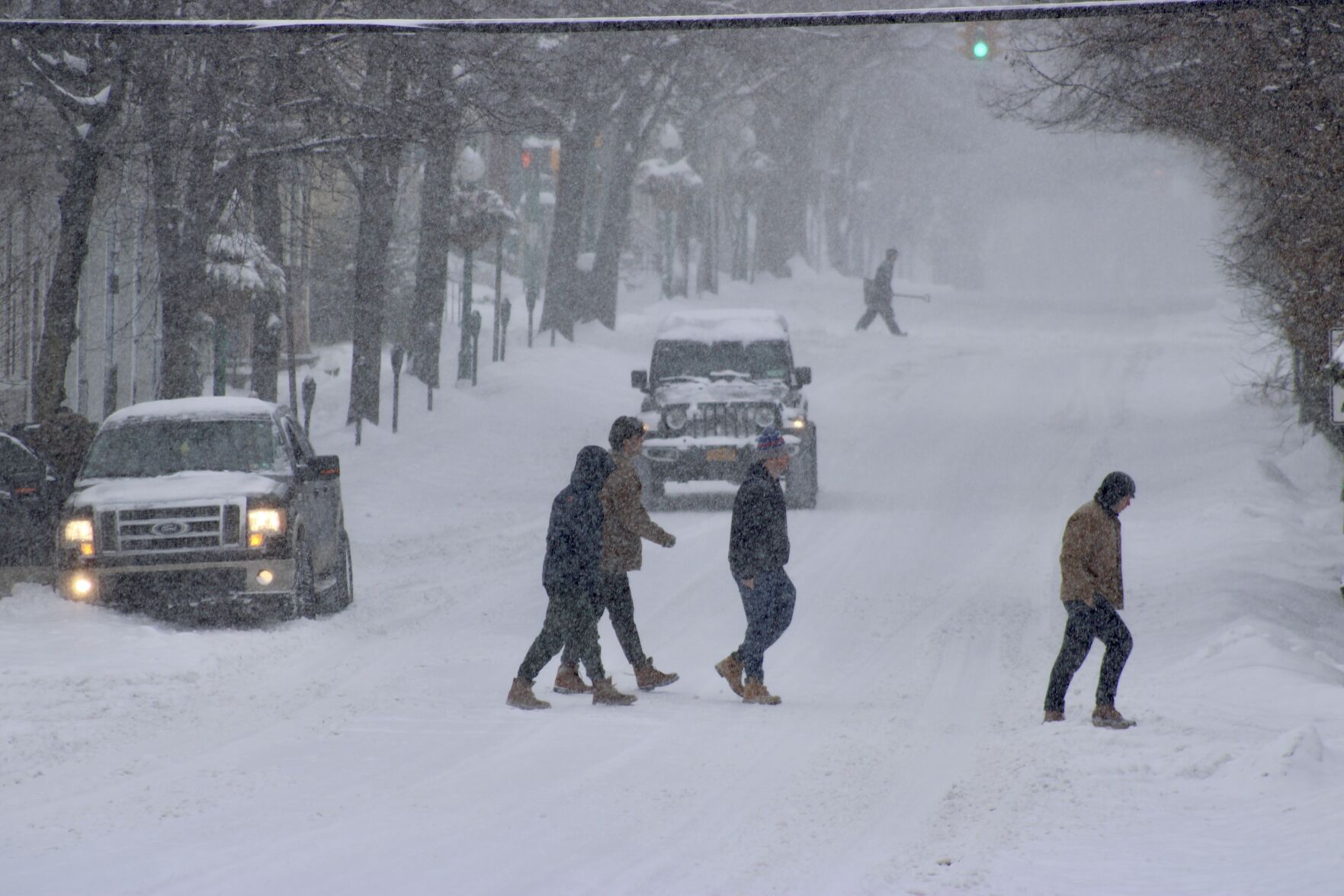 Snow crossing | | standard-journal.com