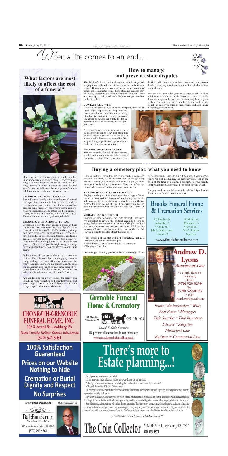 Page A1 | e-Edition | standard-journal.com