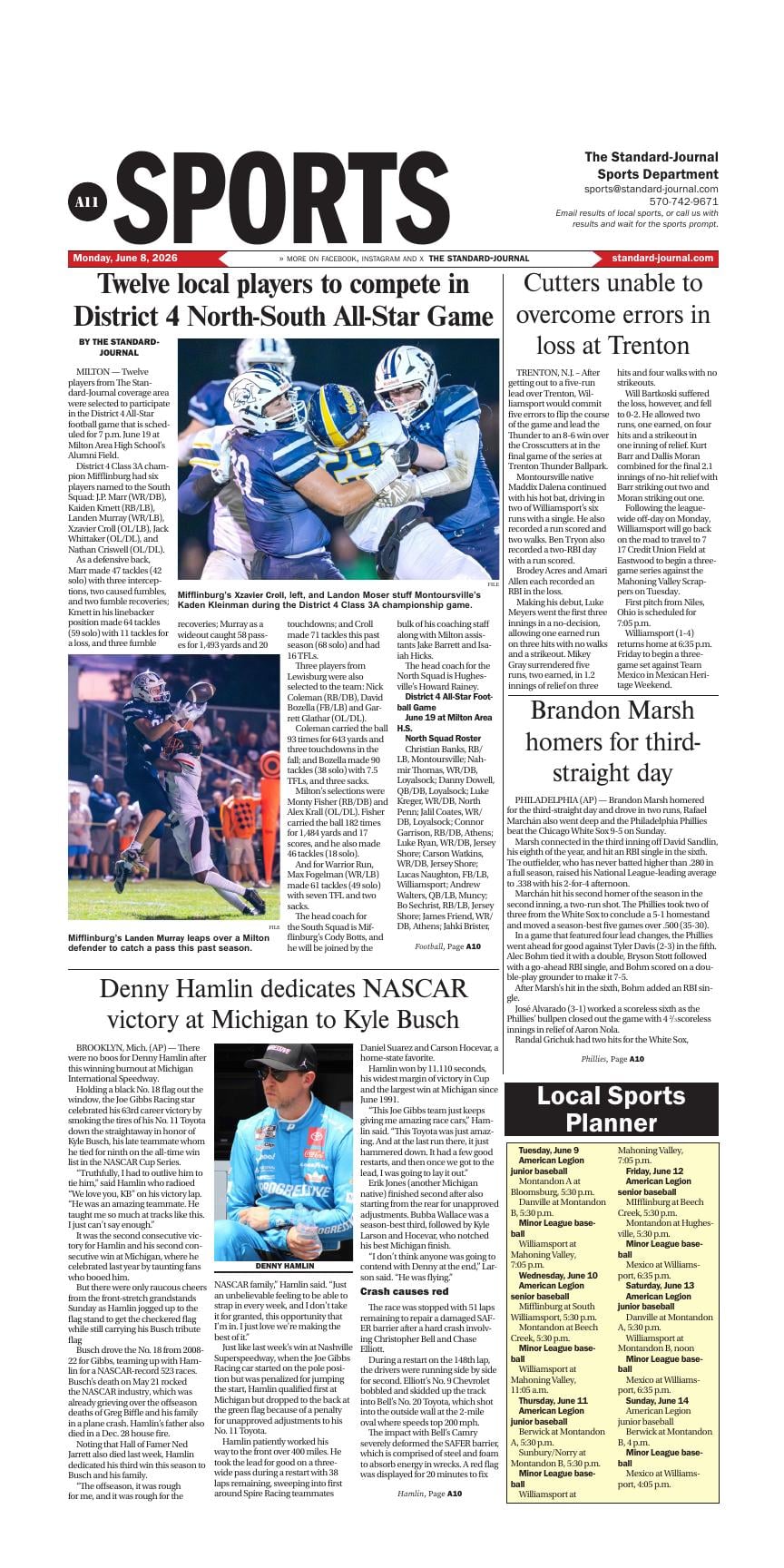 Page A1 | e-Edition | standard-journal.com