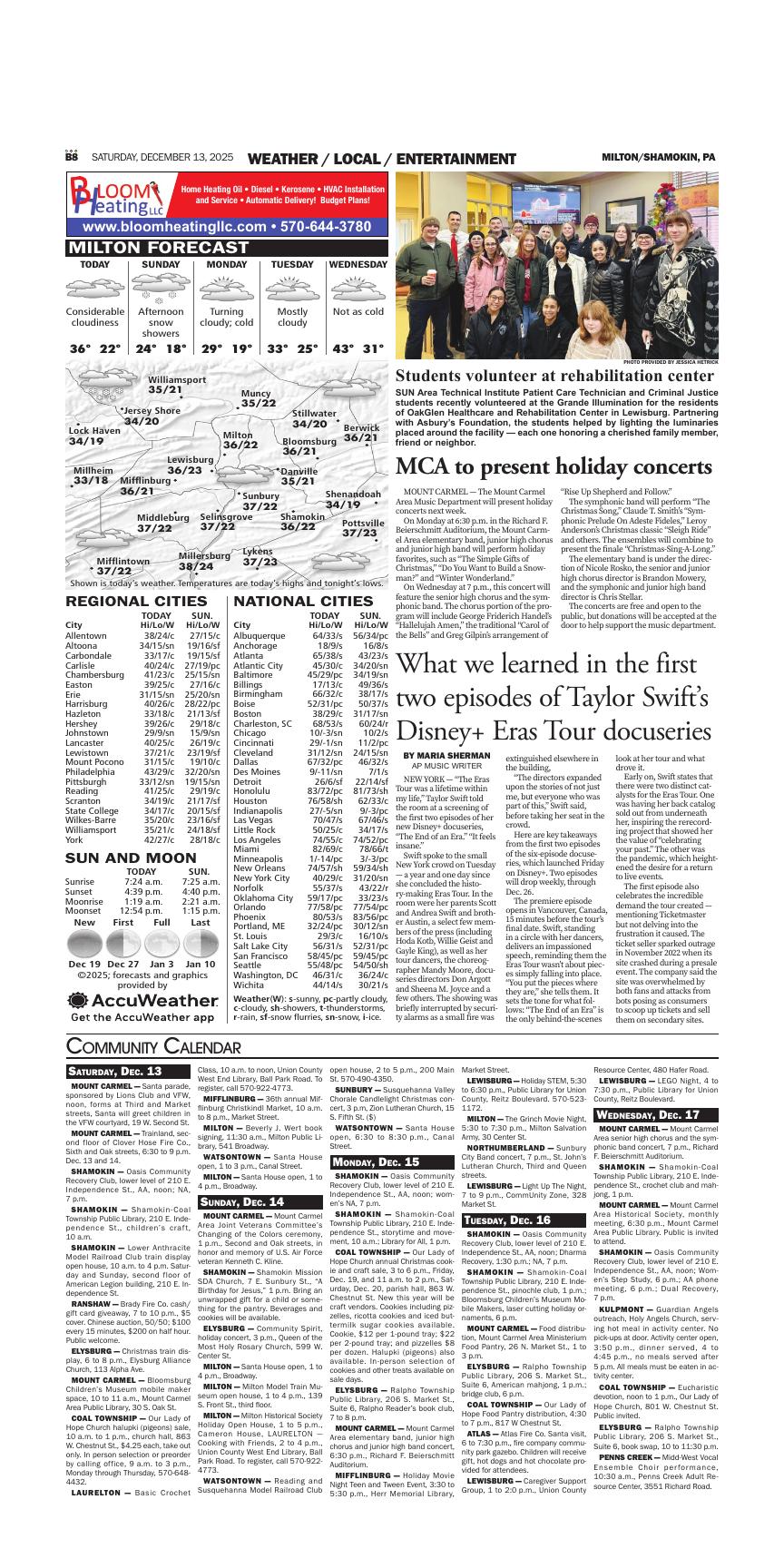 Page B8 | e-Edition | standard-journal.com