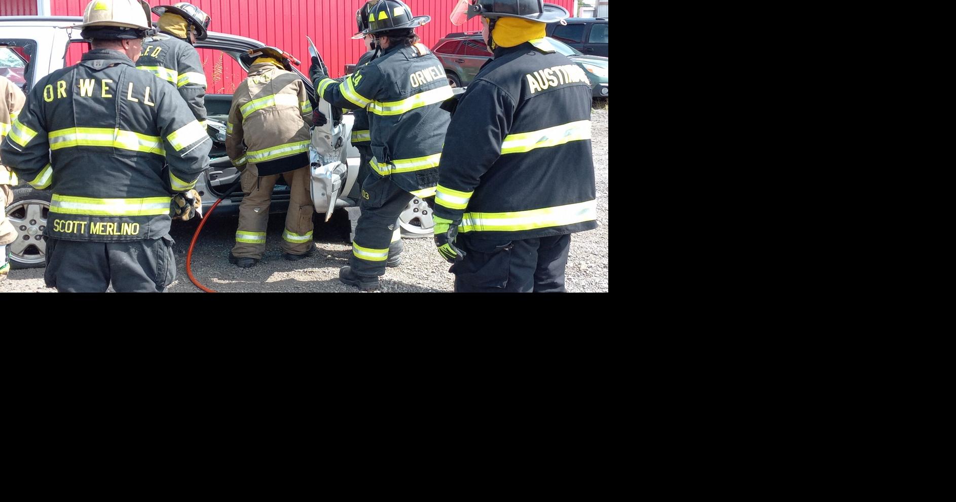 County volunteer firefighters partner with A-Tech to enhance skills ...