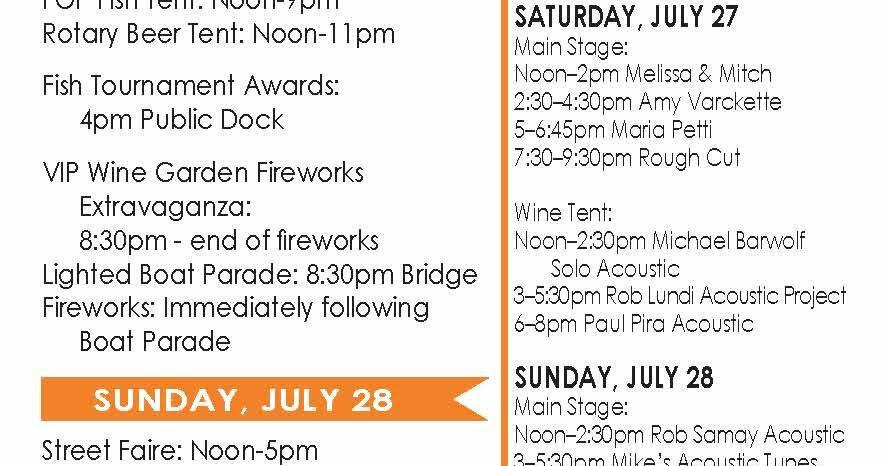 Wine and Walleye Festival kicks off tomorrow | News | starbeacon.com