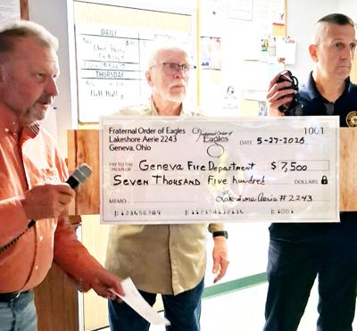 Geneva Eagles Club donates $7.500 to fire department for thermal ...
