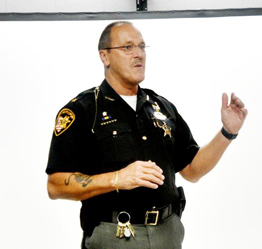 Sheriff demonstrates new training device | News | starbeacon.com