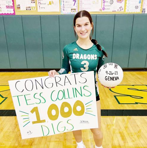 Lakeside's Collins surpasses 1,000-career digs | Sports | starbeacon.com