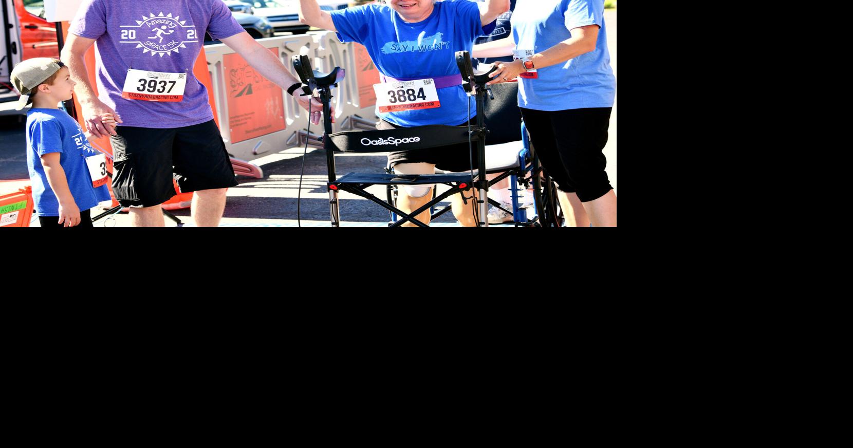 Triumph after tragedy: Robin Nagle completes mile walk | News ...