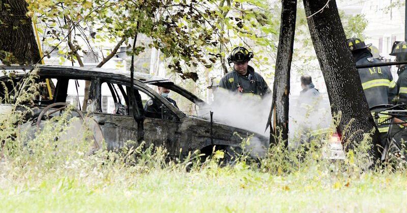 Ashtabula firefighters extinguish car fire near house | Local News ...