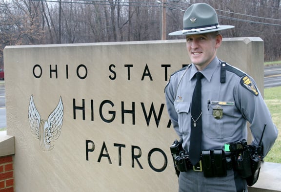 Ohio State Trooper Uniform Future State Trooper Costume Photo 7/7