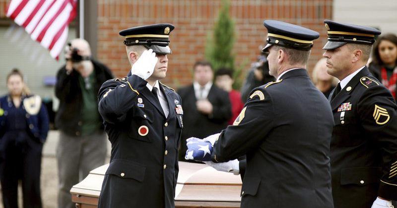 PHOTO GALLERY | Family, friends say final farewell to Sgt. Thomas Cole ...