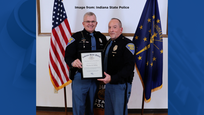 Indiana State Police district commander celebrates three decades of ...