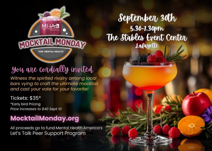 Mocktail Monday returns to support Mental Health America Wabash Valley ...