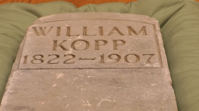 A Lafayette mystery solved... in Attica. William Kopp's headstone returns to his grave ...