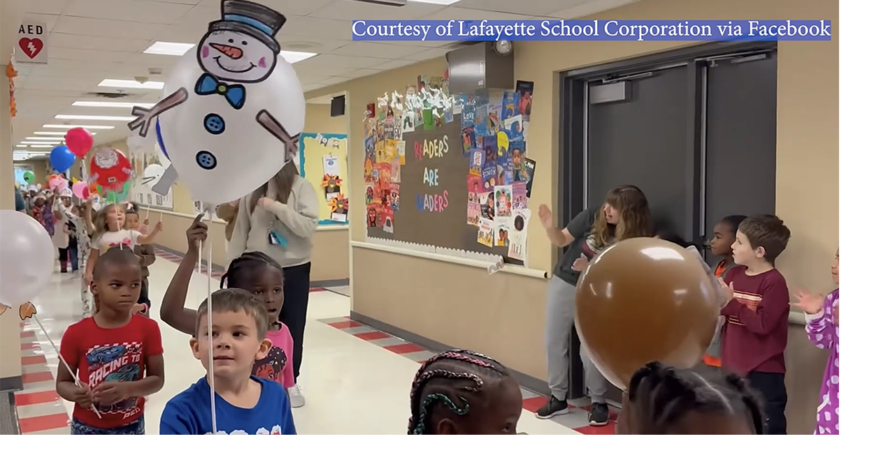 Miami Elementary brings holiday cheer with festive Thanksgiving parade ...