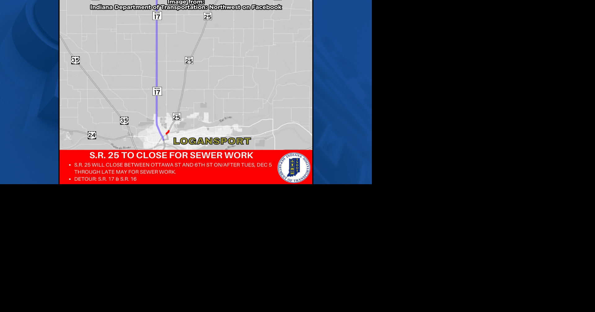 State Road 25 closing for sewer project starting Tuesday | Homepage ...