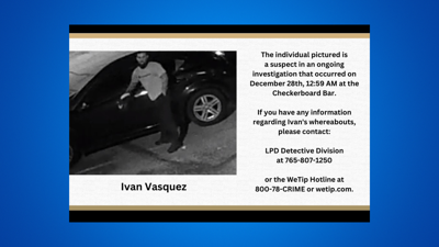 Lafayette police seek Ivan Vasquez in connection to incident at Checkerboard Bar | Homepage ...