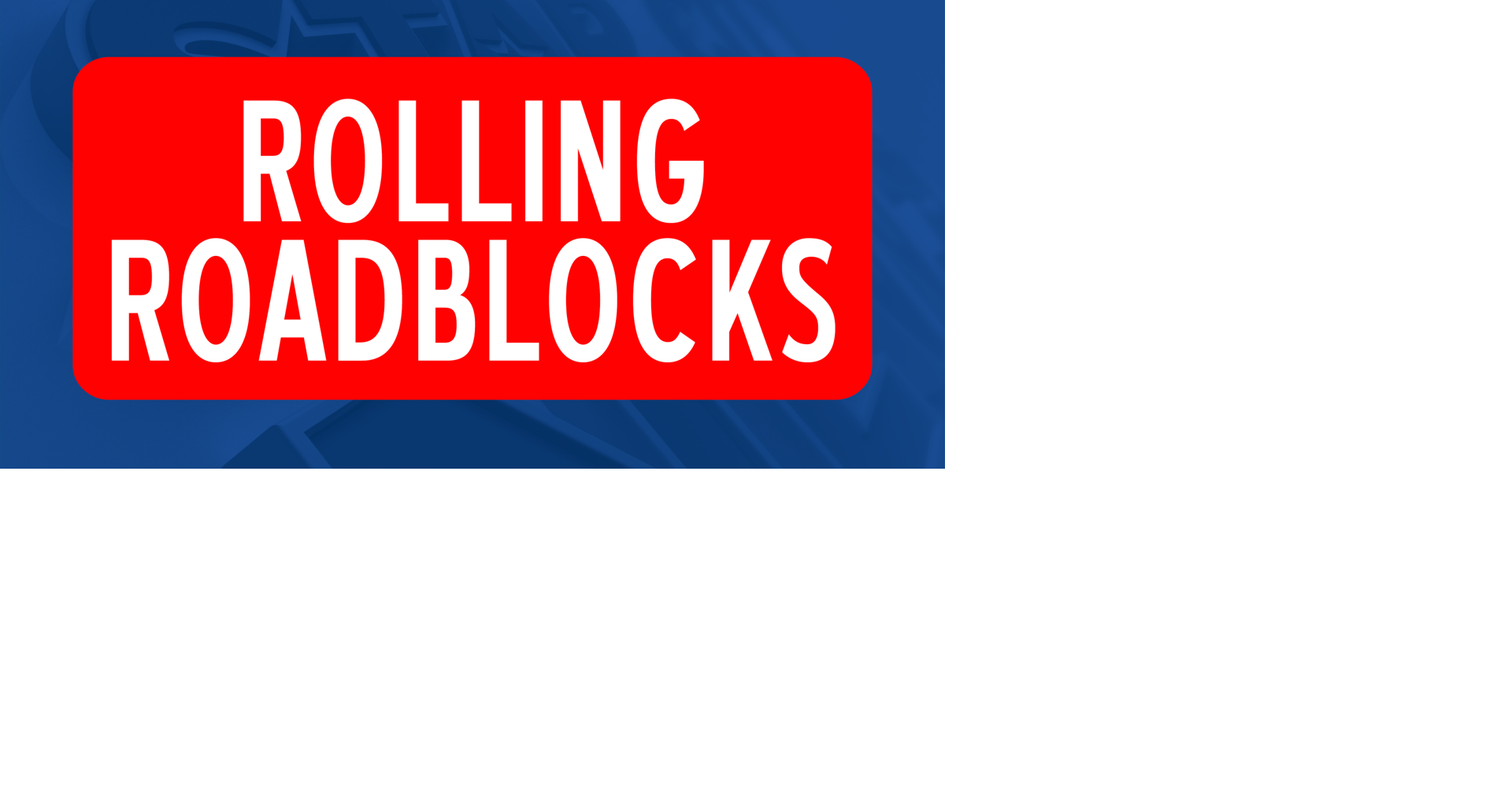 Rolling roadblocks underway on U.S. 231 | Homepage | starcitytv.com