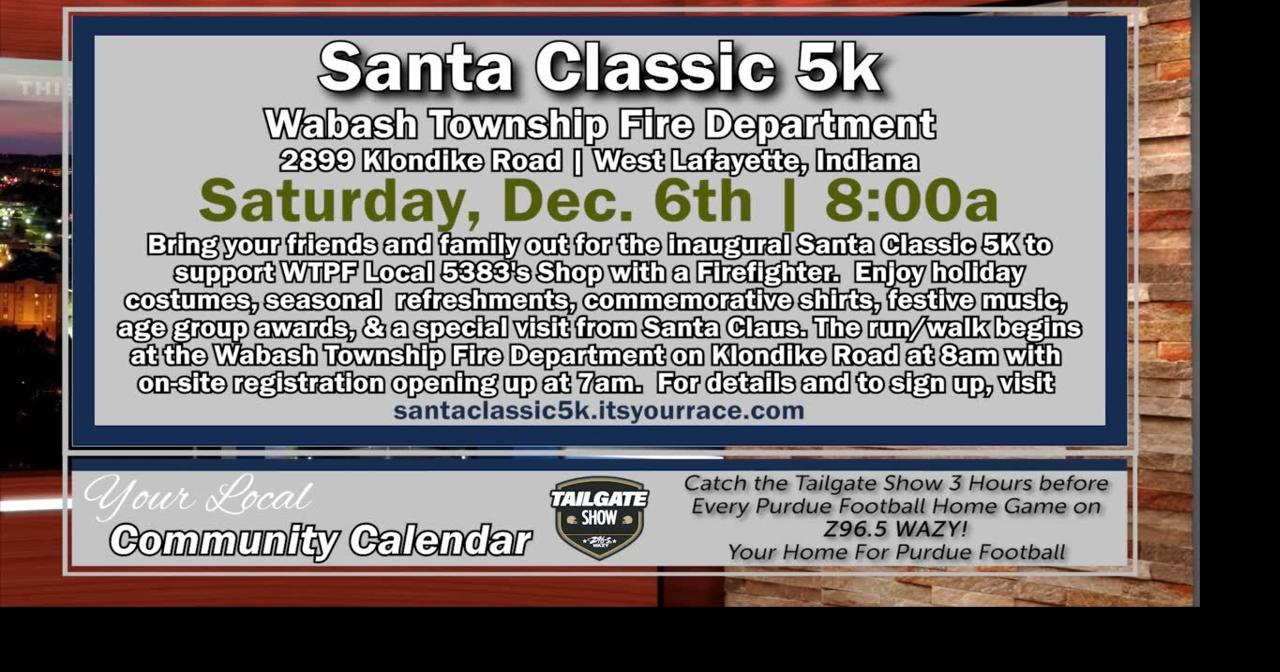 Community Calendar - Santa Classic 5k | Hannah Center Turkey ...