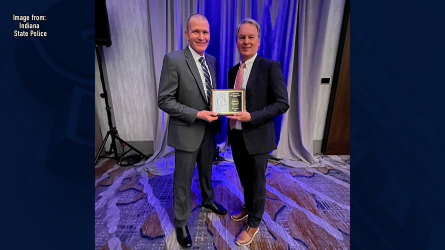 Detective Ben Rector honored as Indiana's Law Enforcement Officer of ...