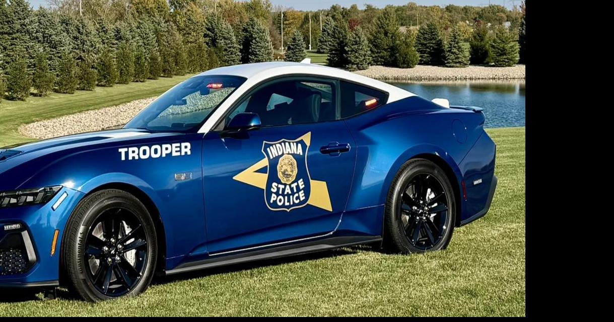 Indiana State Police unveil new ISP Mustang | Local & State News | starcitytv.com