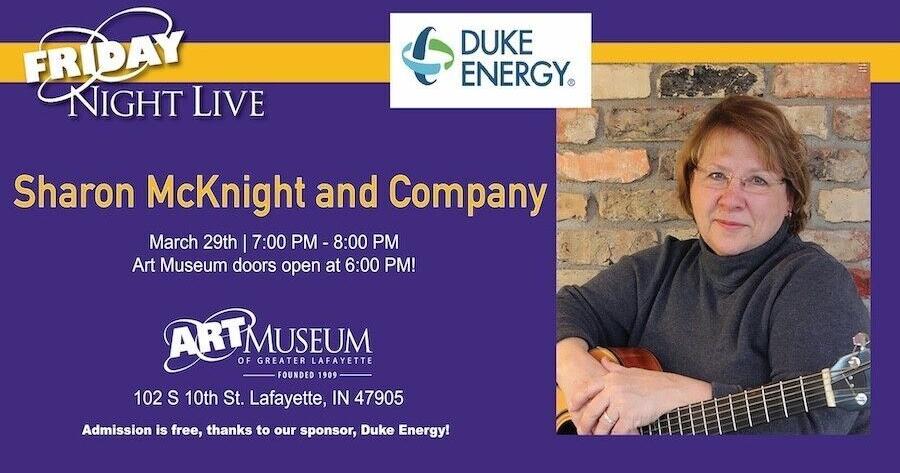 Free concert at the Art Museum of Greater Lafayette featuring Sharon ...