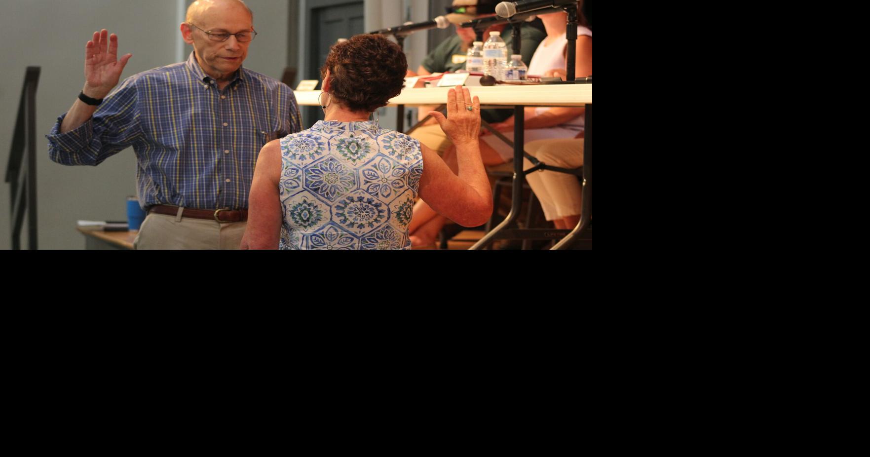 Norm Bell sworn in and elected president of Oxford council | News ...