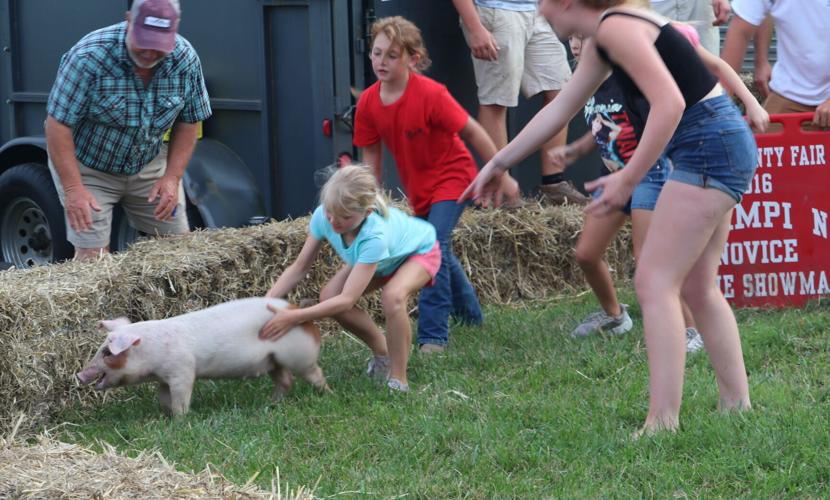 Flying pigs meet squealing kids at fair | Local | stardem.com