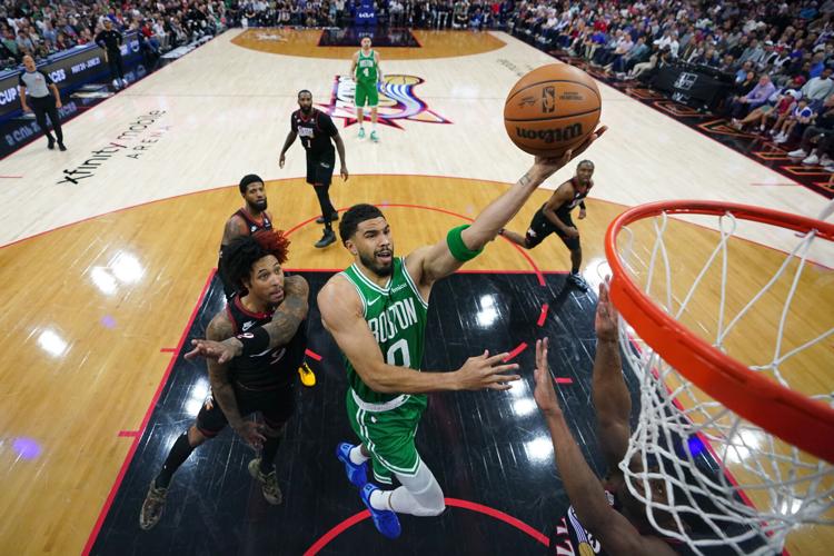 Jayson Tatum says he's not at his best yet. He sure looked the part for ...