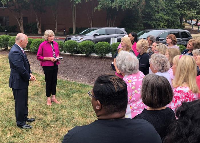 UM Shore Regional Health goes pink for breast cancer awareness | Local ...