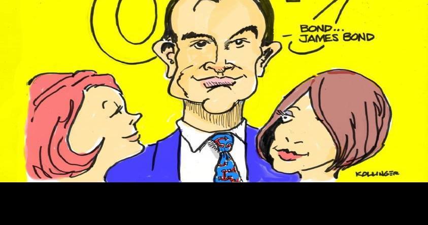 Remembering Roger Moore | Kollinger's Cartoons | stardem.com